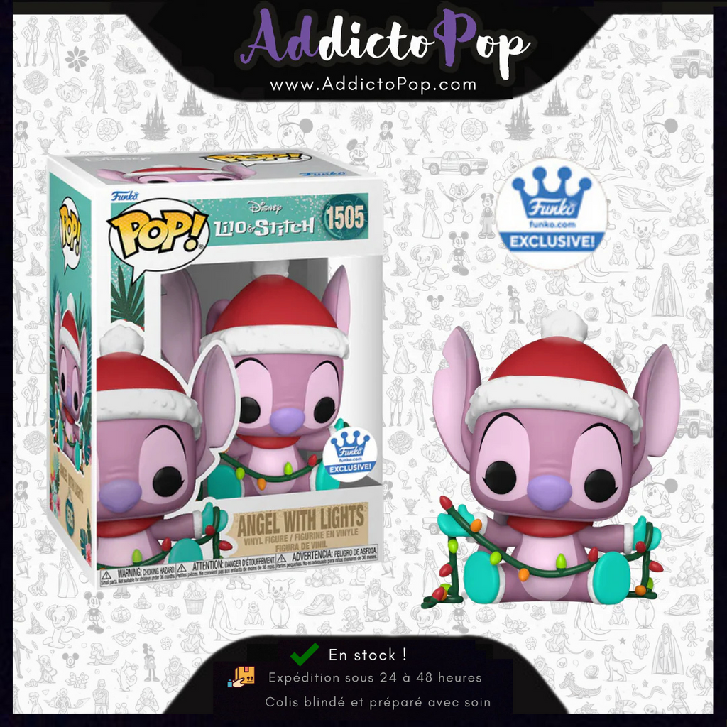 Funko Pop! Lilo & Stitch [1505] - Angel w/ Lights (Funko Shop Exclusiv – AddictoPop