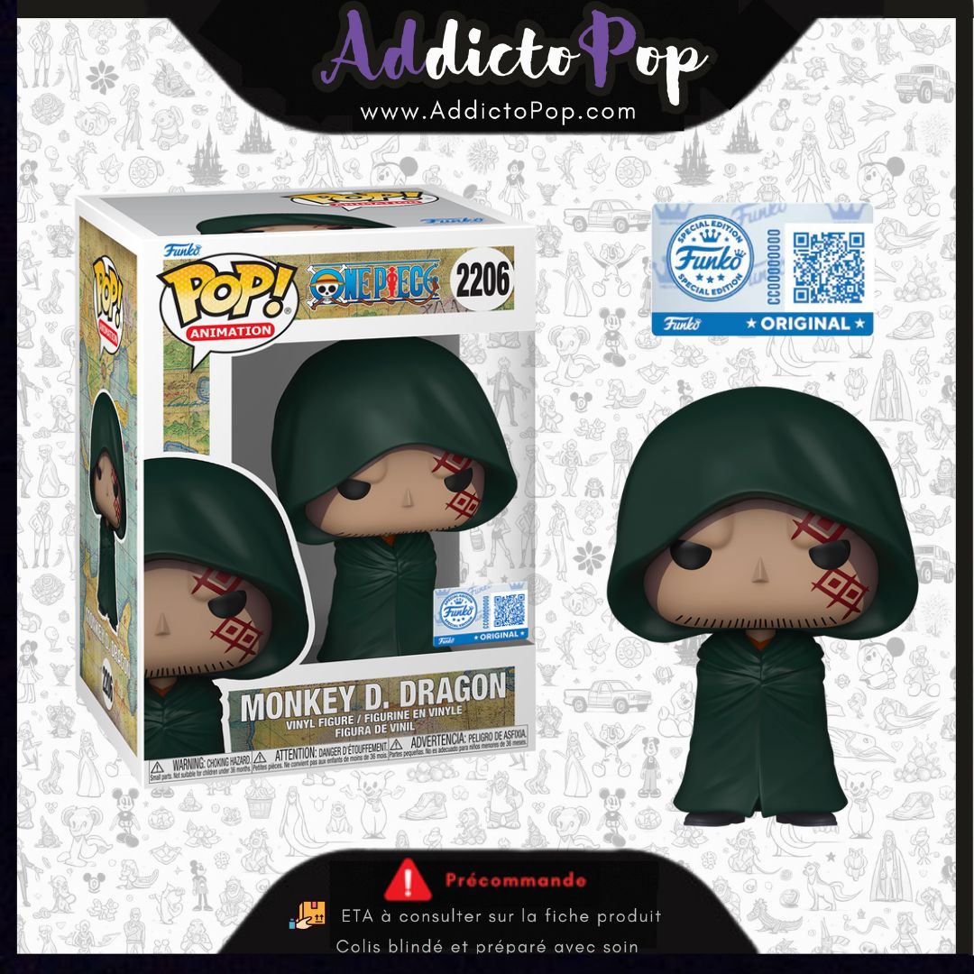 Funko Pop! One Piece [2206] - Monkey D.Dragon (Special Edition) 🕓[ETA: