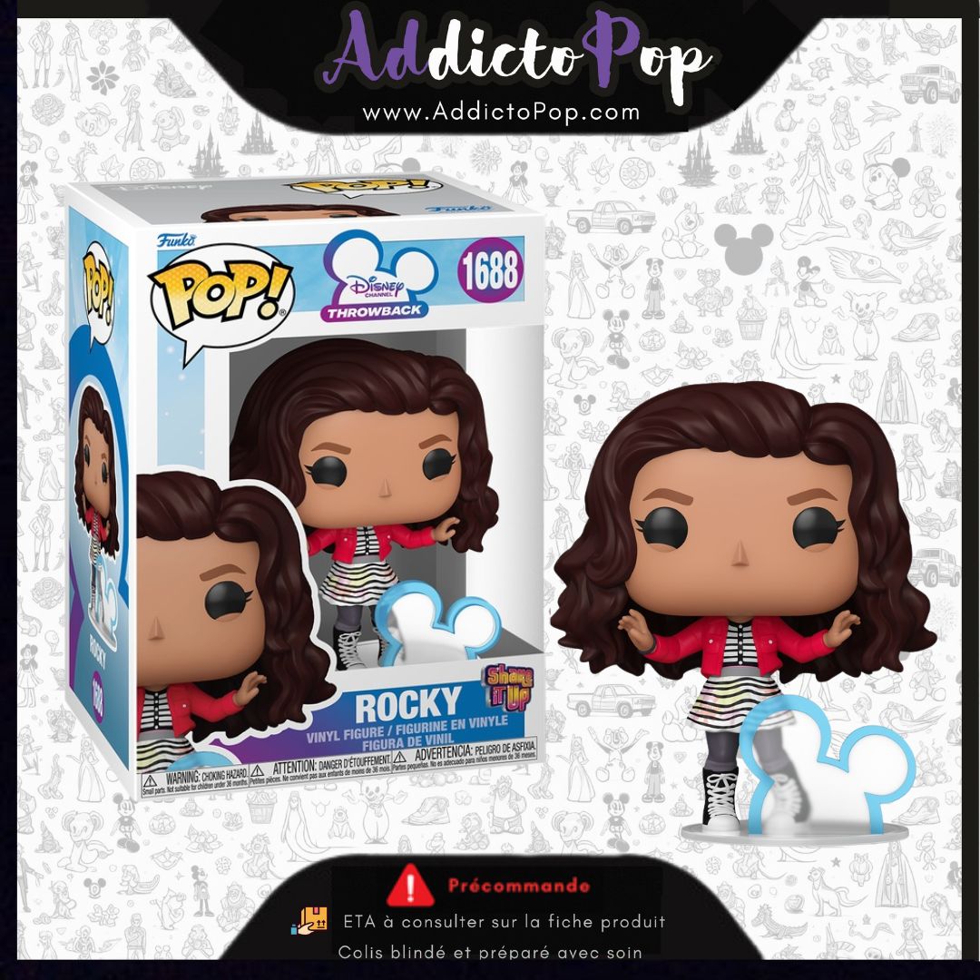 Funko Pop! Disney Channel ThrowBack [1688] - Shake It Up/Rocky with Di