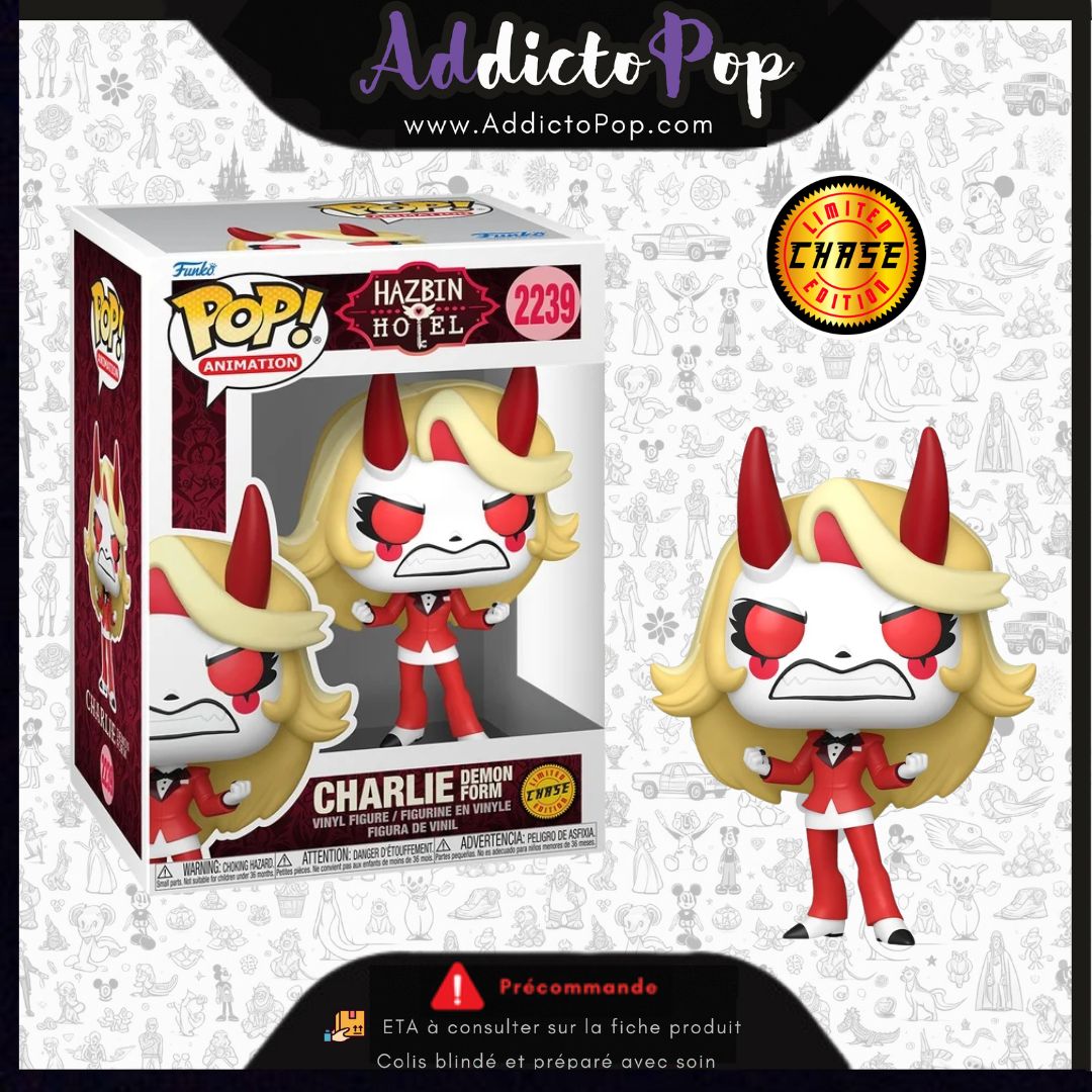 Funko Pop! Hazbin Hotel [2239] - Charlie Morningstar Demon Form (Chase