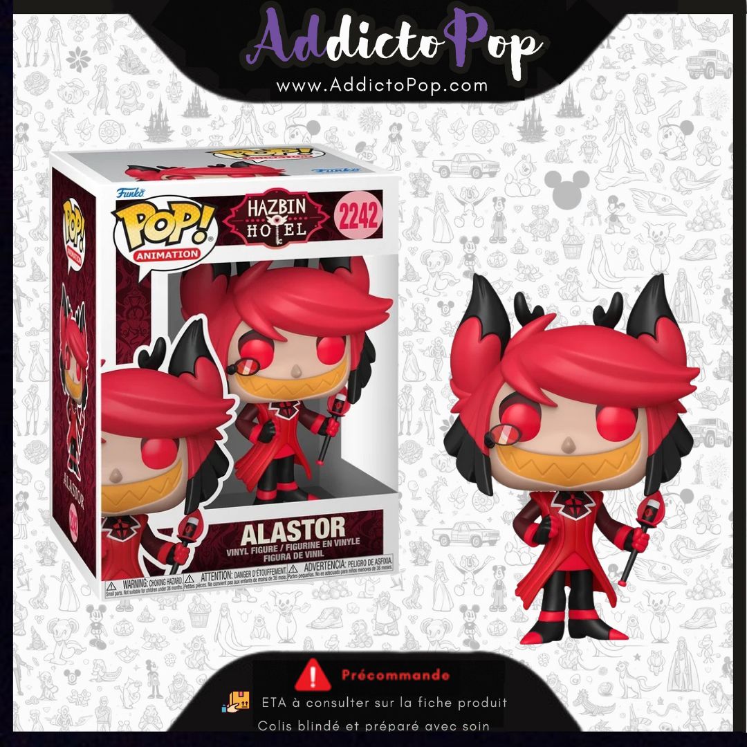 Funko Pop! Hazbin Hotel [2242] - Alastor 🕓[ETA:02/2026]