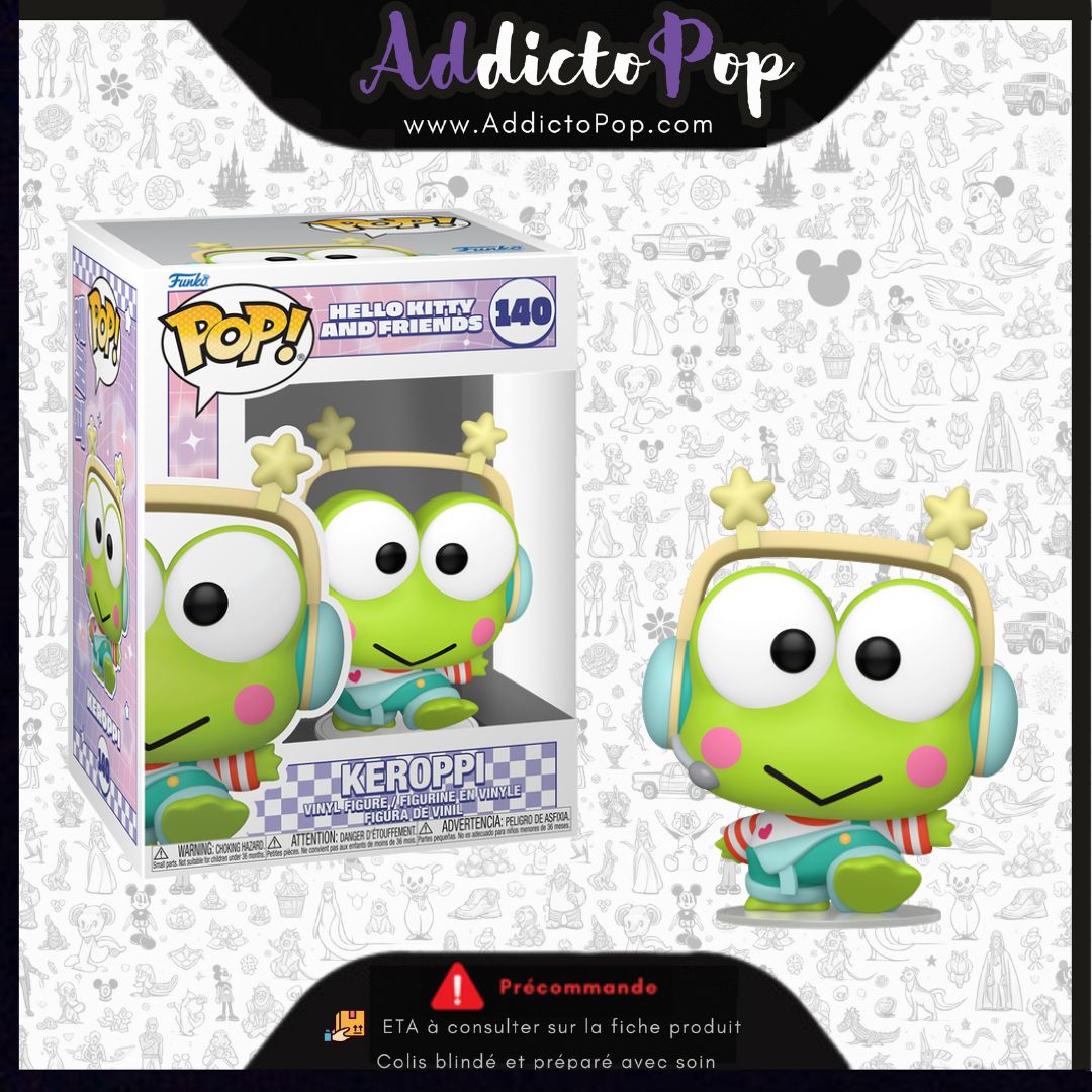 Funko Pop! Hello Kitty And Friends [140] - Keroppi (K-Pop) 🕓[ETA:02/20