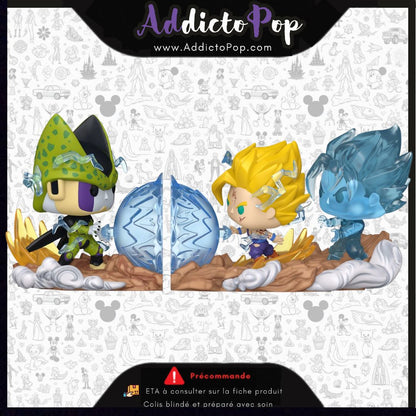 Funko Pop! Dragon Ball Z [2222+2223] - Perfect Cell Vs. Father-Son Kam