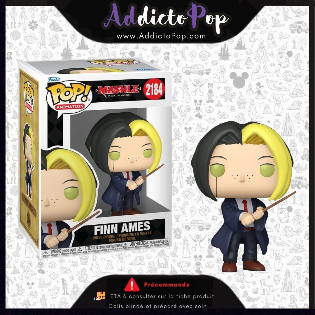 Funko Pop! Mashle [2184] - Finn Ames 🕓[ETA:03/2026]
