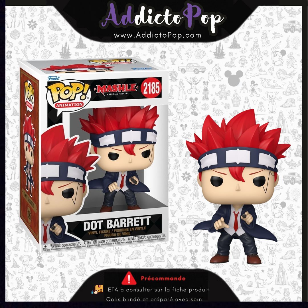 Funko Pop! Mashle [2185] - Dot Barret 🕓[ETA:03/2026]