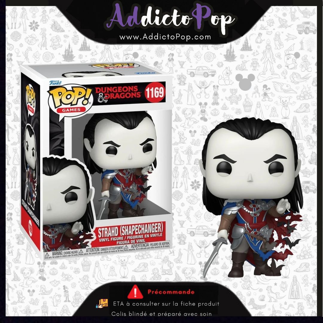 Funko Pop! Dungeons & Dragons [1169] - Strahd (Spacechanger) 🕓[ETA:03/