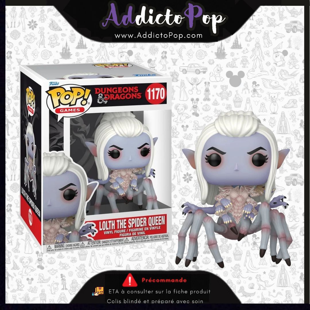 Funko Pop! Dungeons & Dragons [1170] - Lolth The Spider Queen 🕓[ETA:03