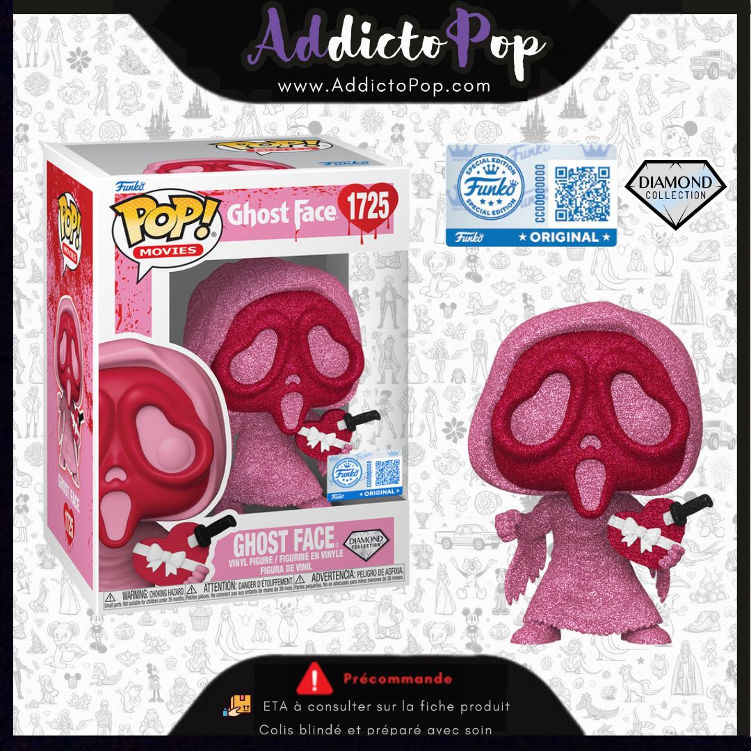 Funko Pop! Ghost Face (SCREAM) [1725] - Ghost Face (Valentines) (Diamo