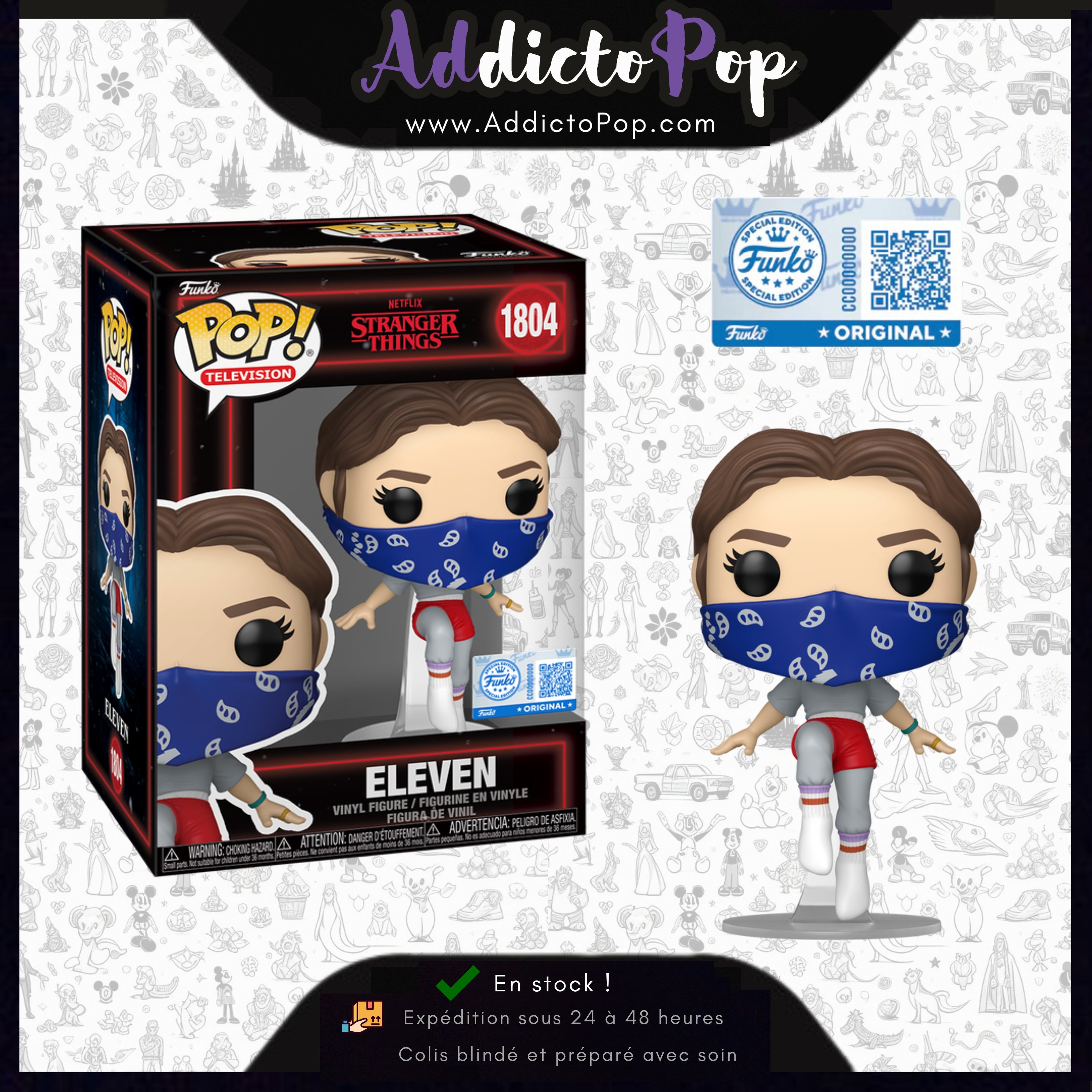 Funko Pop! Stranger Things [1804] - Eleven (Floating) (Special Edition