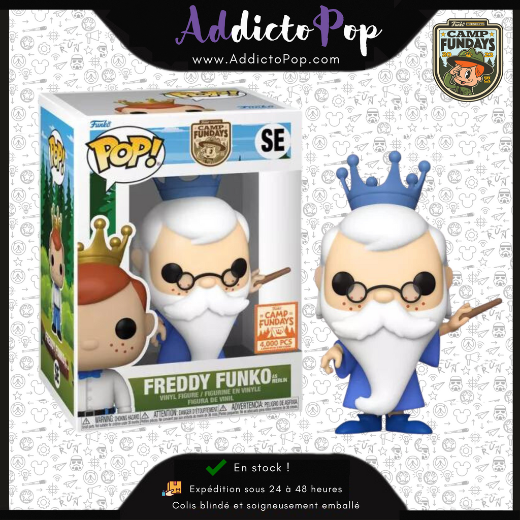 Funko Pop! Camp Fundays (Funko 2023) [SE] - Freddy Funko as Merlin (Ca ...