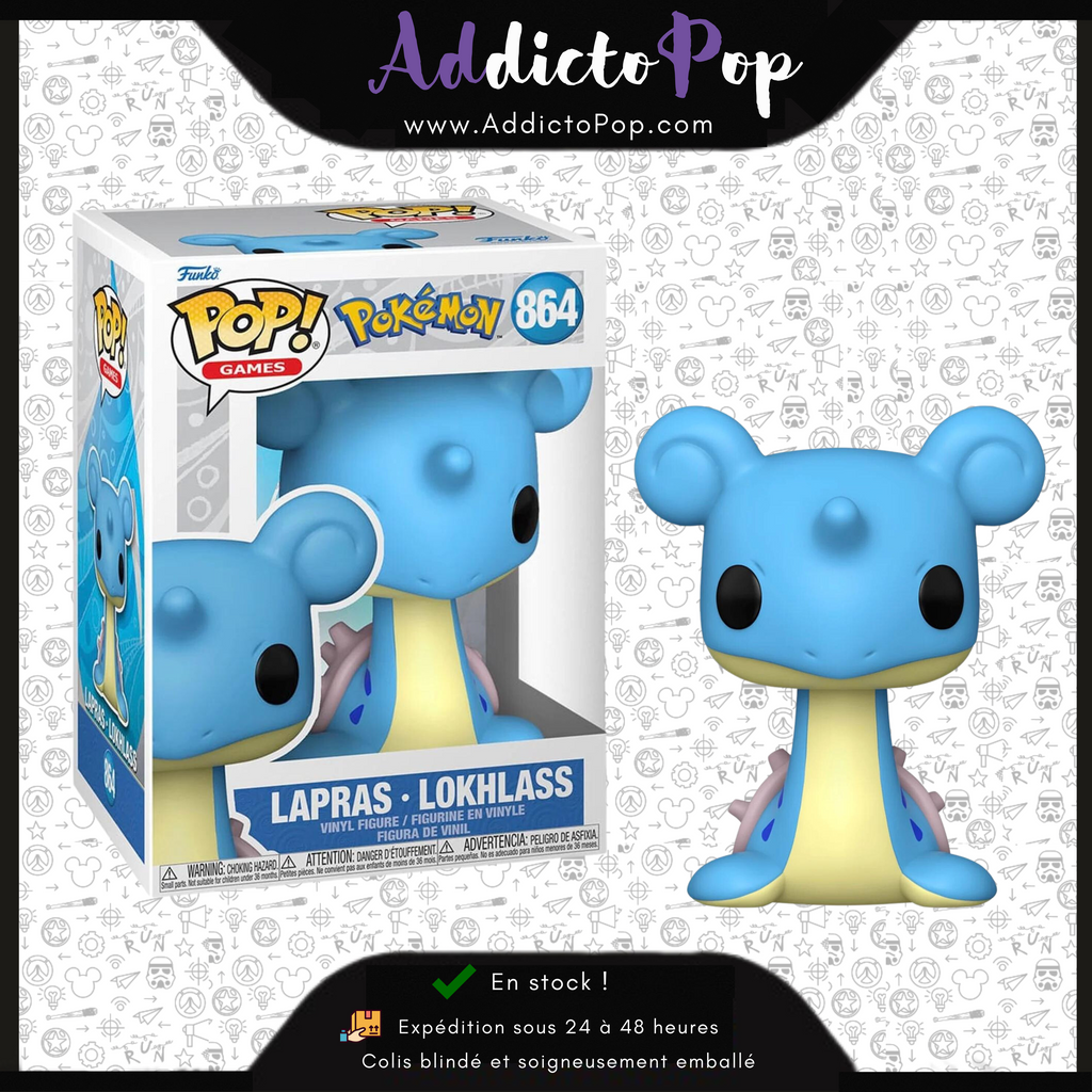 Funko Pop! Pokémon [864] - Lokhlass (Lapras) – AddictoPop