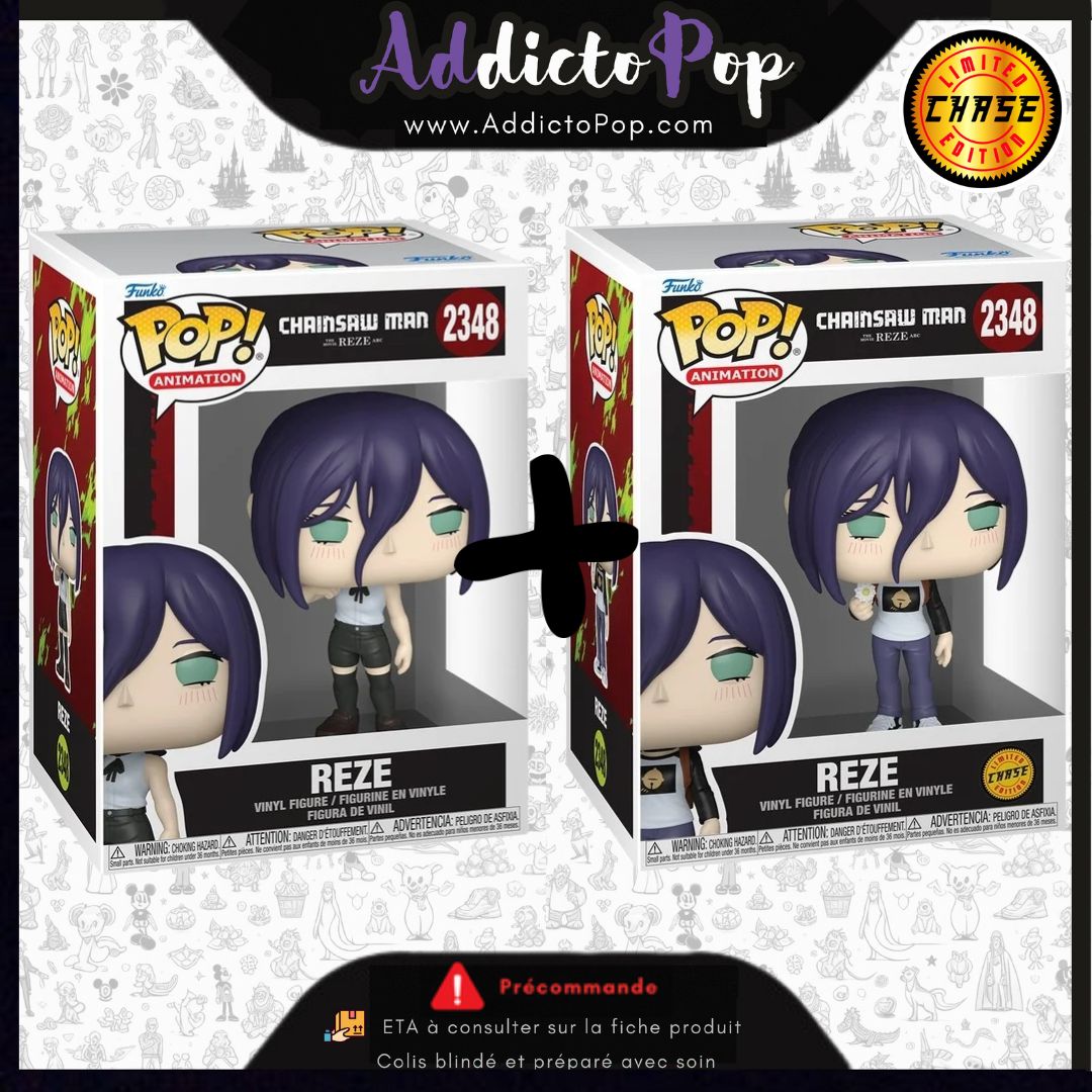 Funko Pop! Chainsaw Man Reze [2348] - Reze (Commune + Chase) 🕓[ETA:07/