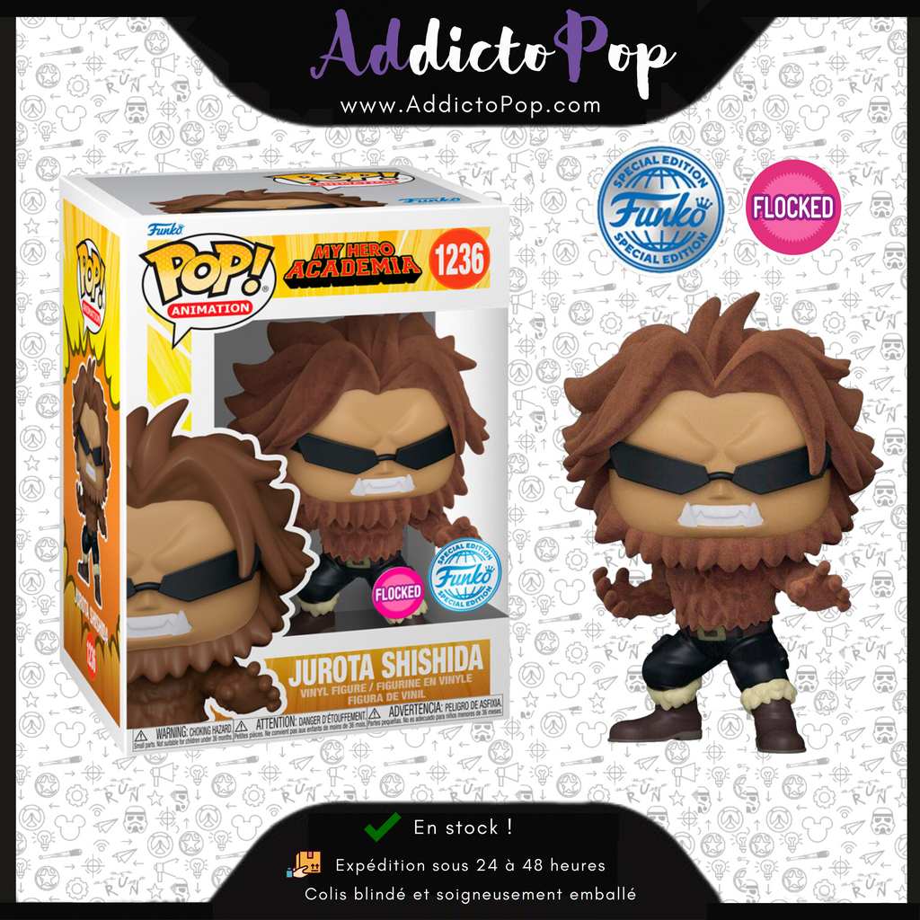 Funko Pop! My Hero Academia [1236] - Jurota Shishida (Flocked) (Specia ...