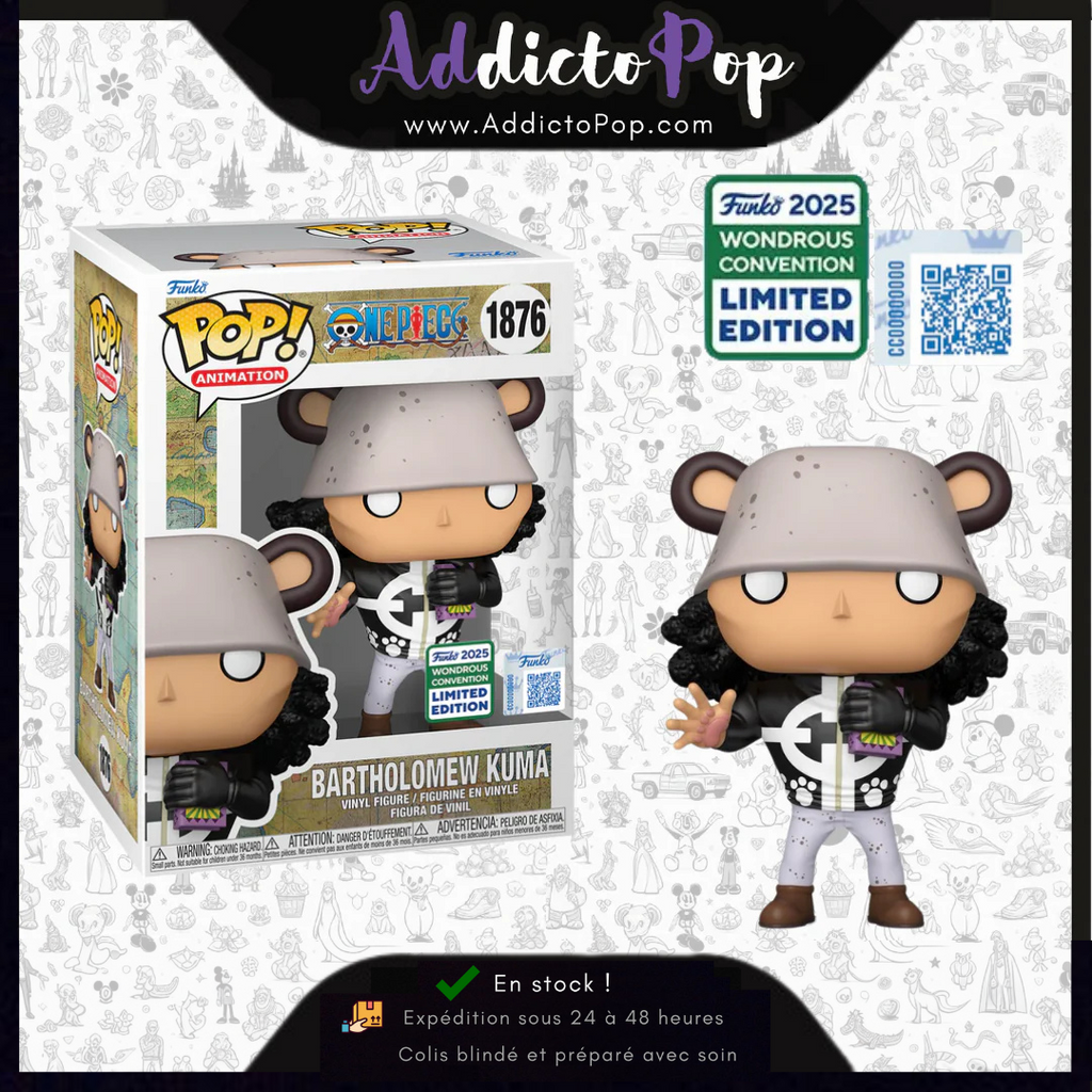 Funko Pop! One Piece [1876] - Bartholomew Kuma (2025 Wondrous Conventi ...