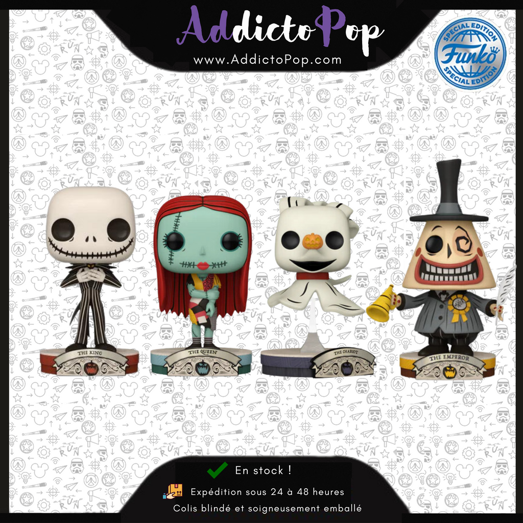 Lot Funko Pop! L'étrange Noël de Mr Jack - Tarot (Special Edition ...