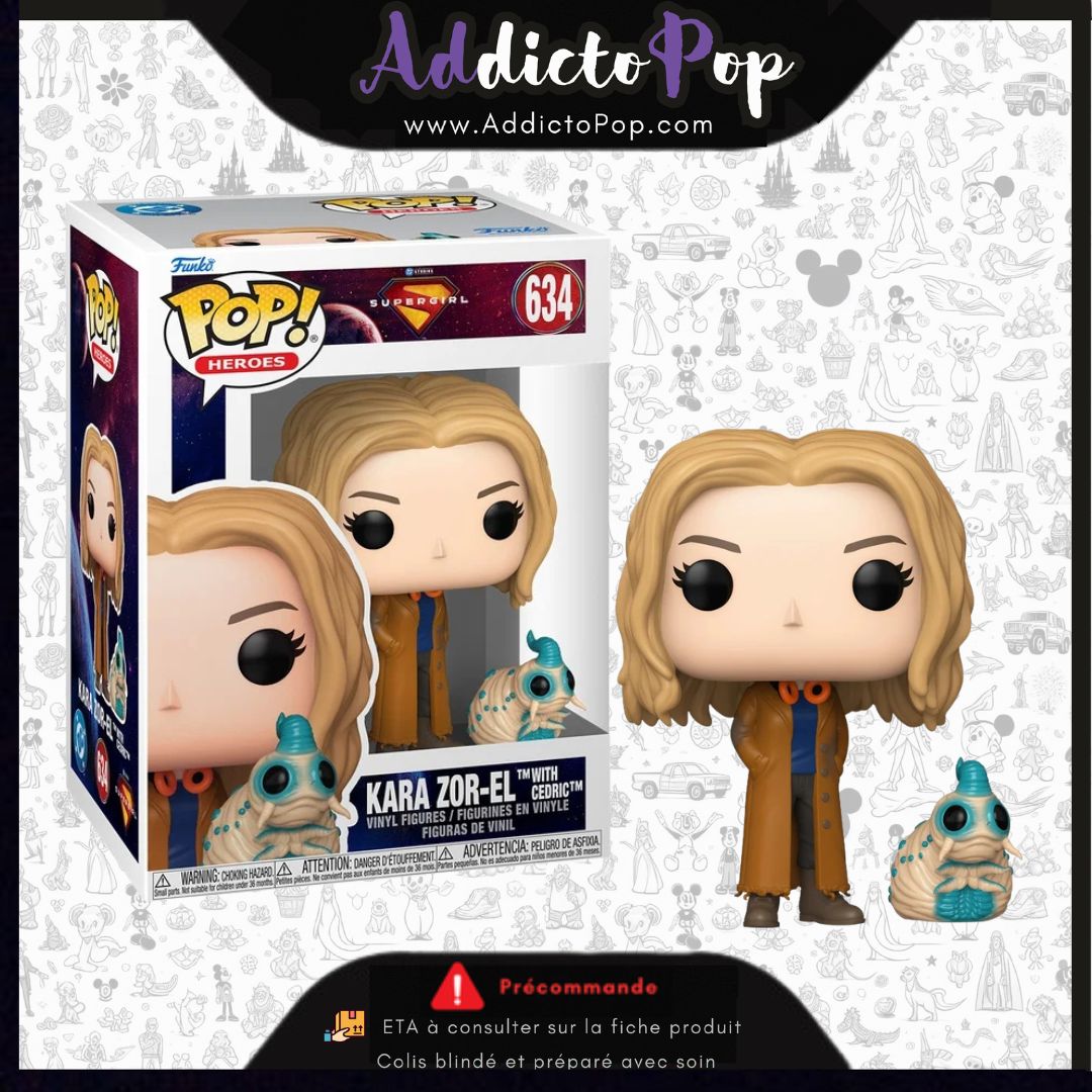 Funko Pop! DC Supergirl (2026) [634] - Kaza-Zor with Cedric 🕓[ETA:06/2