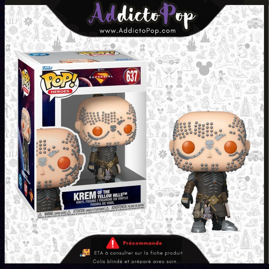 Funko Pop! DC Supergirl (2026) [637] - Krem On The Yellow Hills 🕓[ETA: