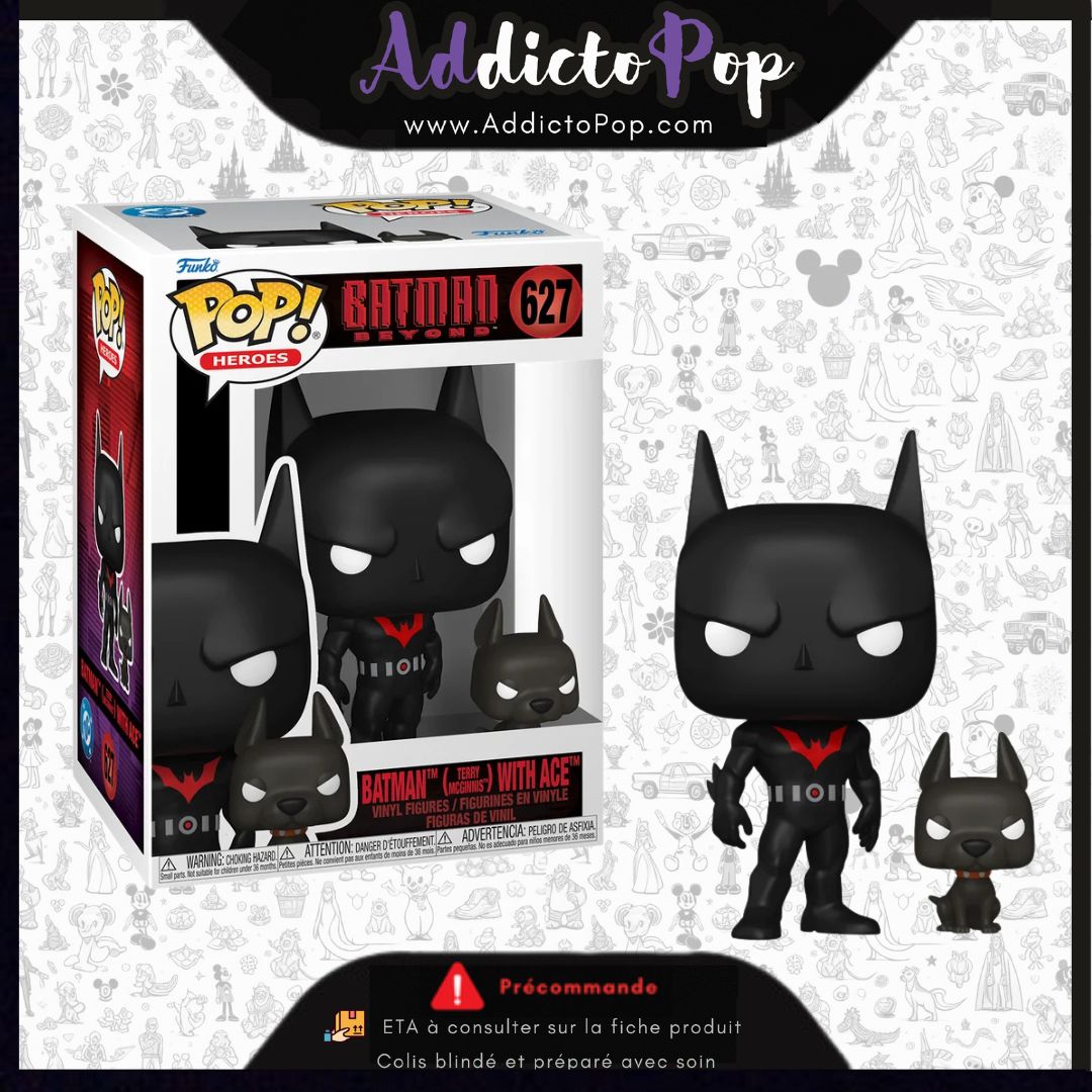 Funko Pop! DC Batman Beyond [629] - Batman with Ace 🕓[ETA:07/2026]