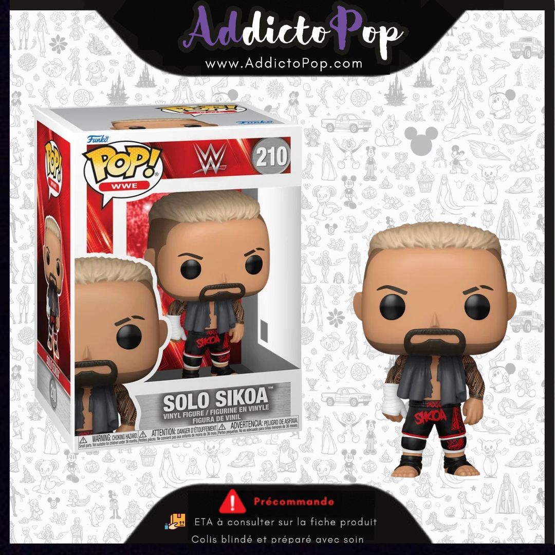 Funko Pop! WWE [210] - Solo Sikoa 🕓[ETA:06/2026]