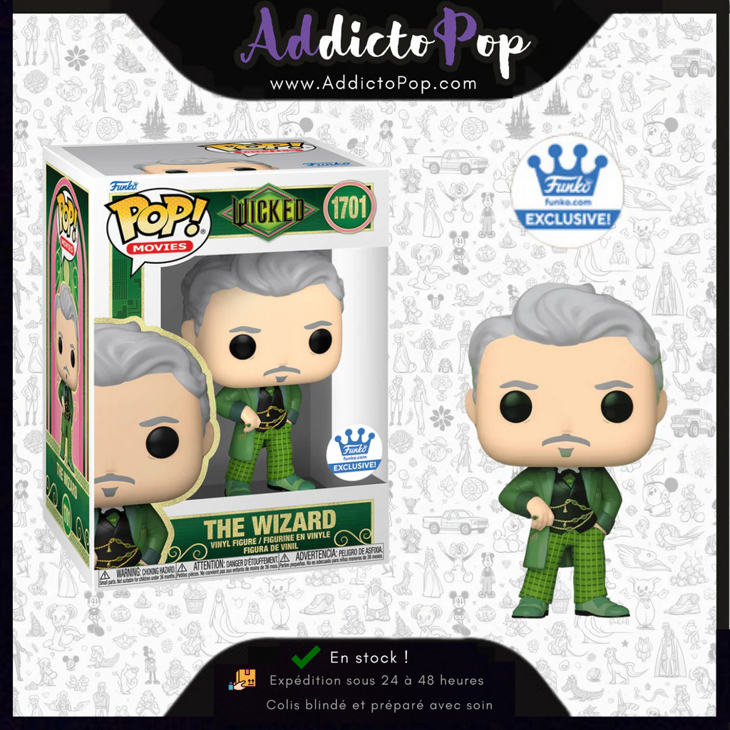 Funko Pop! Wicked [1701] - The Wizard (Funko Shop Exclusive) – AddictoPop