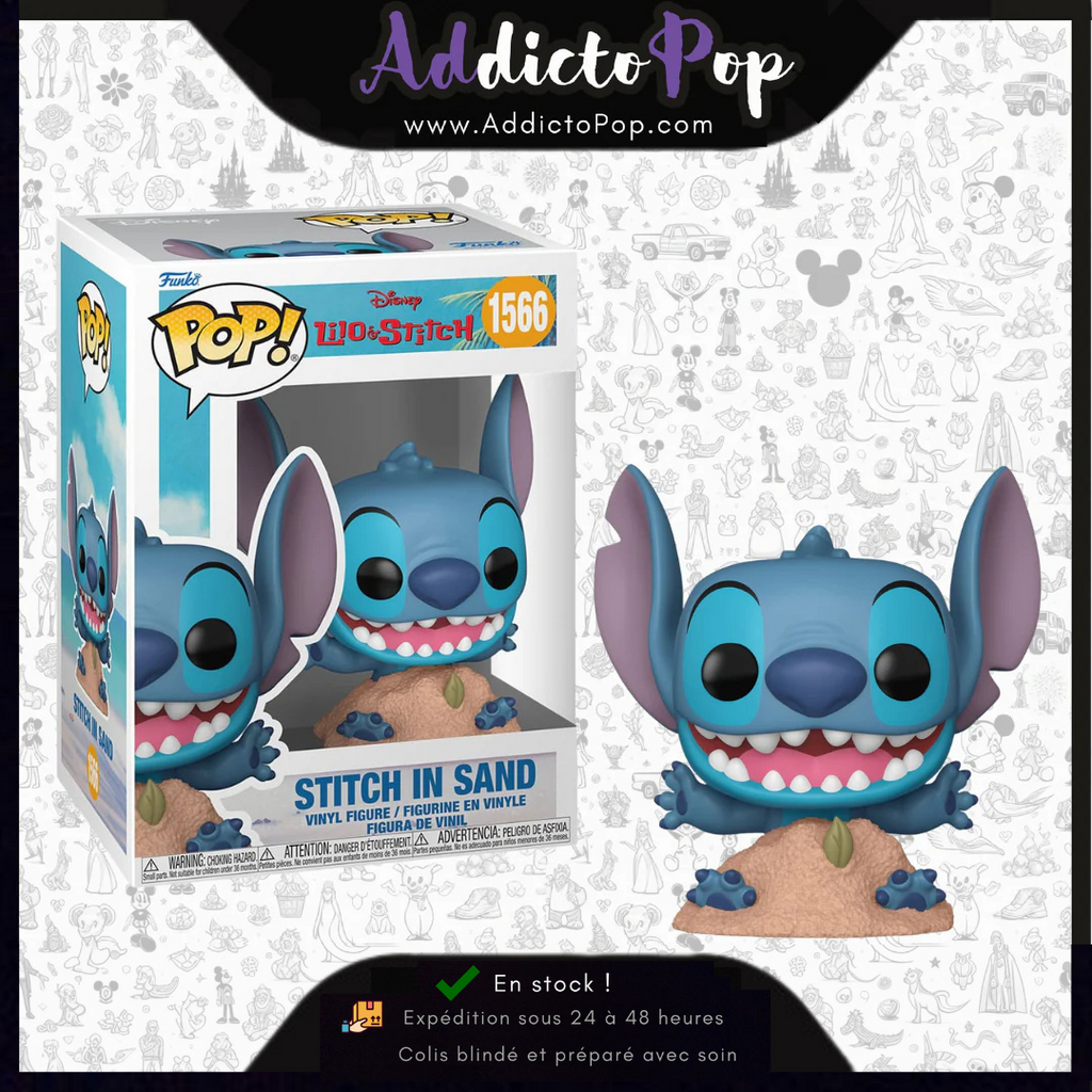 Funko Pop! Disney Lilo & Stitch [1566] - Stitch in Sand – AddictoPop