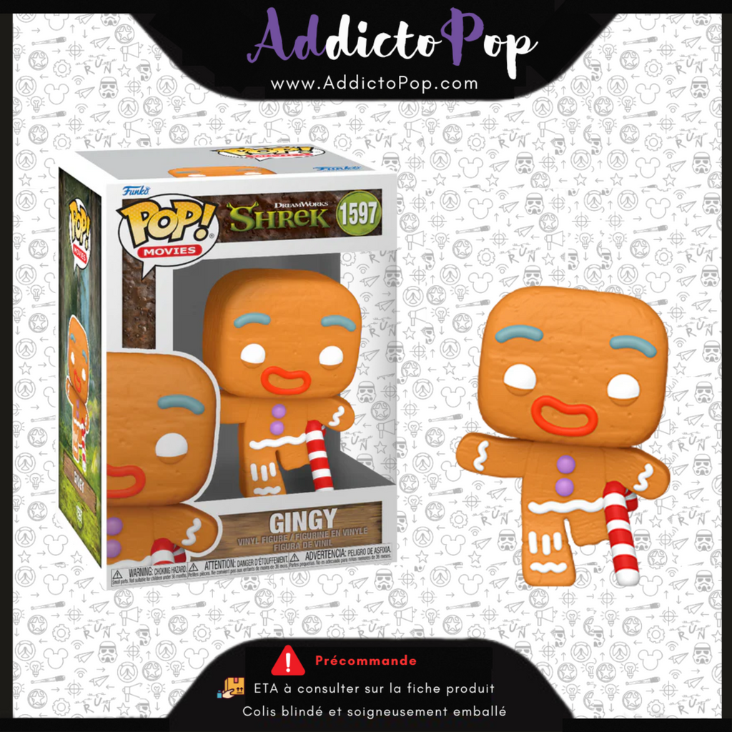 Funko Pop! Dreamworks Shrek [1597] - Gingy – AddictoPop