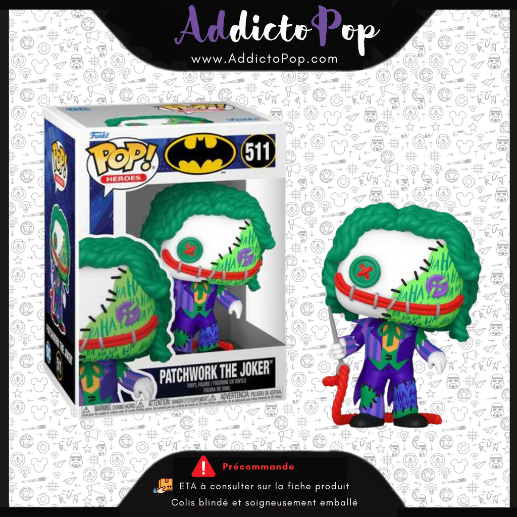 Funko Pop! DC Patchwork [516] - The Joker – AddictoPop