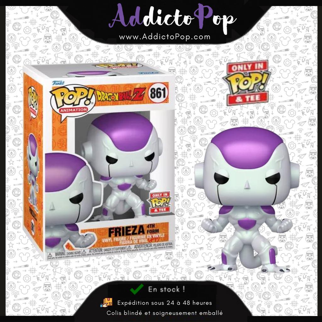 Funko Pop! Dragon Ball Z [861] - Frieza (4th Form) (Metallic) (Only in ...