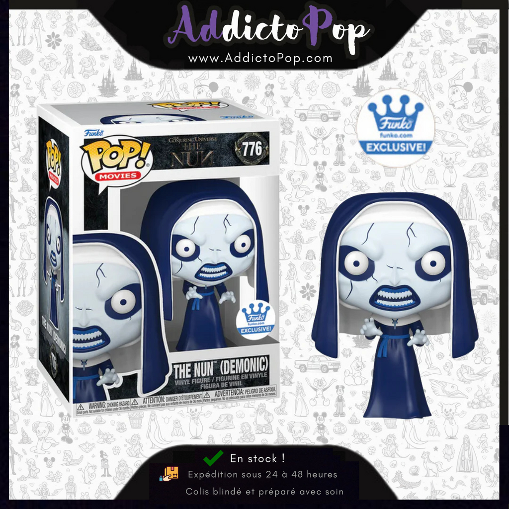 Funko Pop! The Conjuring Universe : The Nun [776] - The Nun Demonic (B ...
