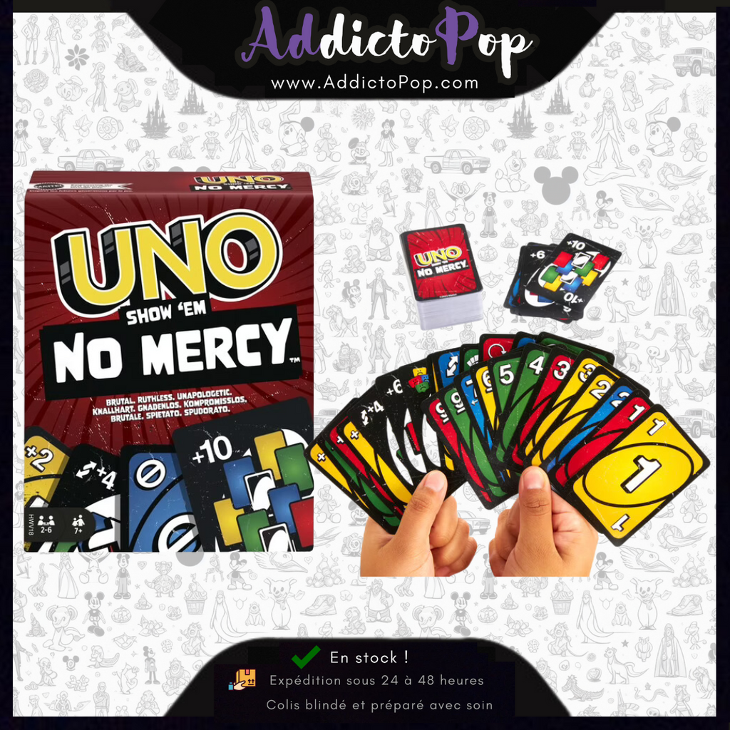 Jeu classique Mattel Uno Show Em No Mercy – AddictoPop