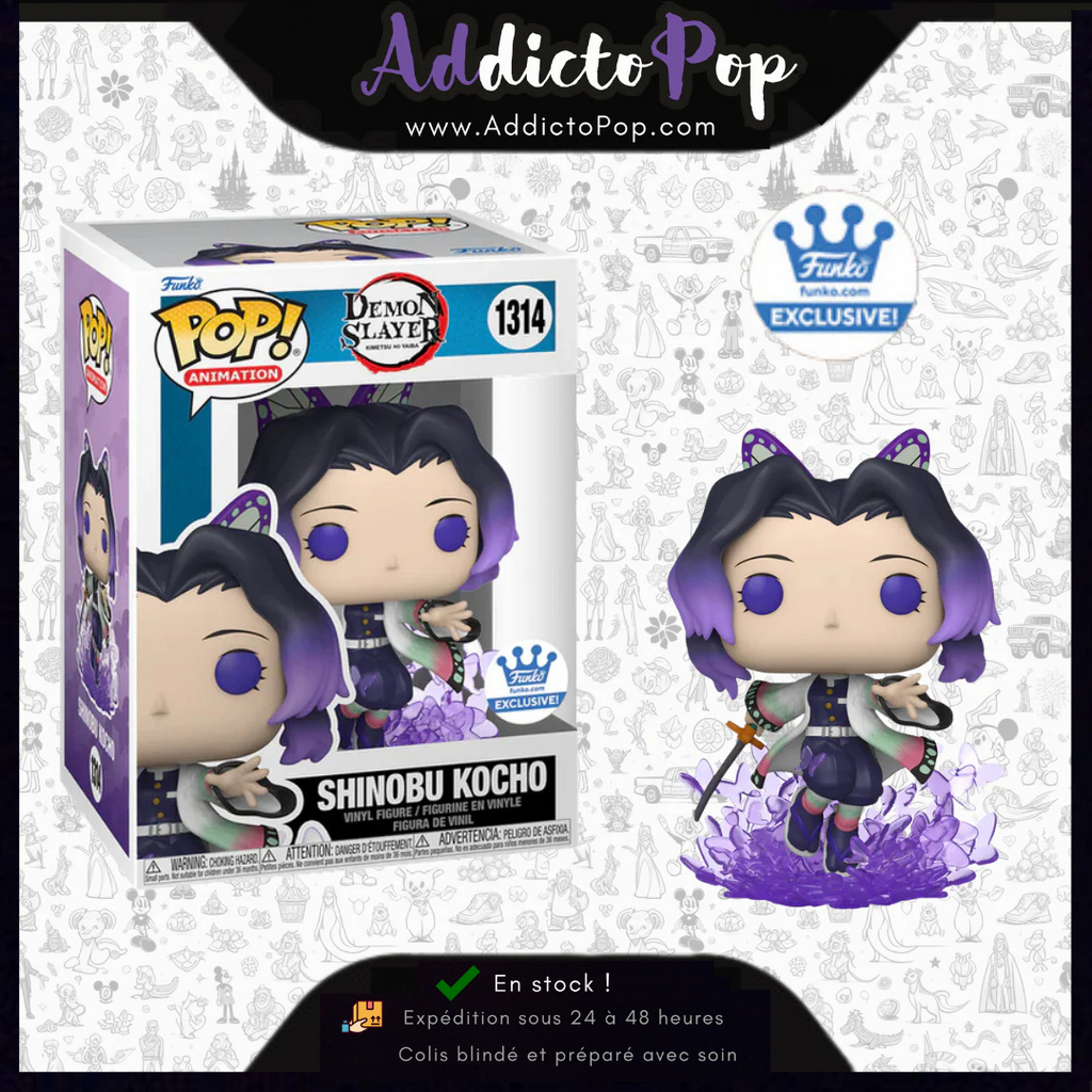 Funko Pop! Demon Slayer [1314] - Shinobu Kocho (Funko Shop Exclusive ...