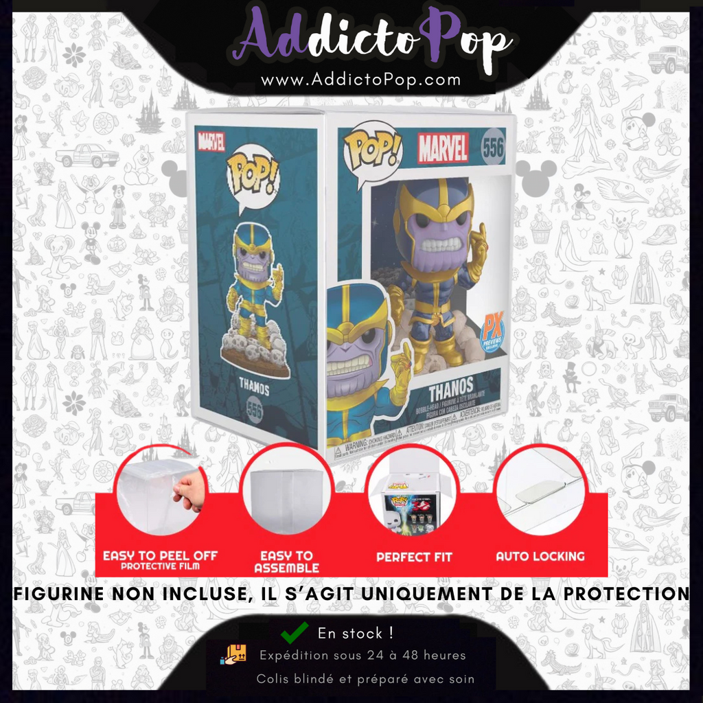 Protection Premium pour Funko Pop deluxe 15cm – AddictoPop