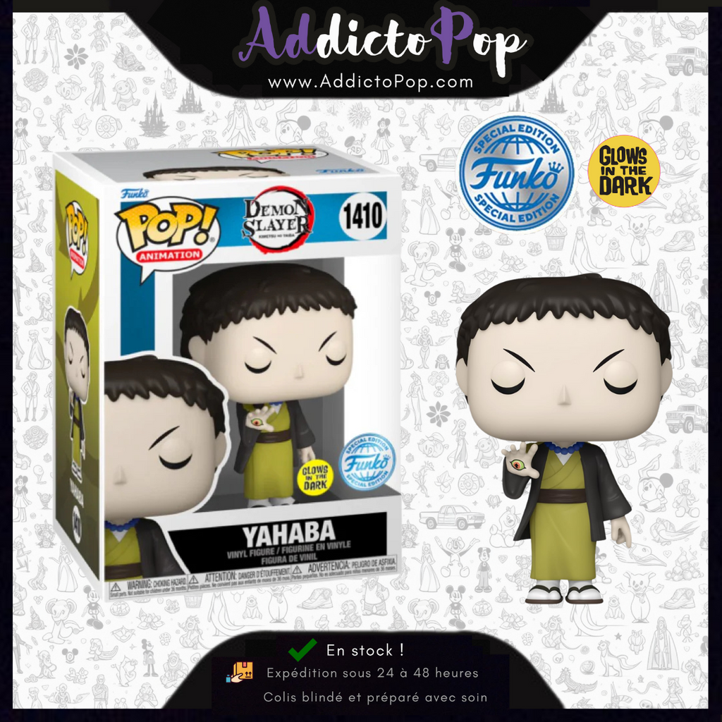 Funko Pop! Demon Slayer [1410] - Yahaba (GITD) (Special Edition ...