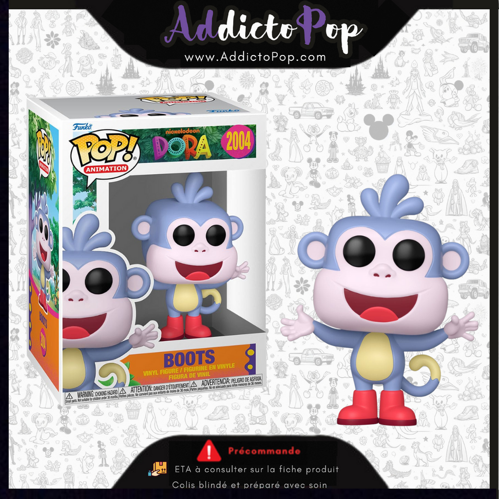 Funko Pop! Dora L'Exploratrice [2004] - Babouche (Boots) – AddictoPop