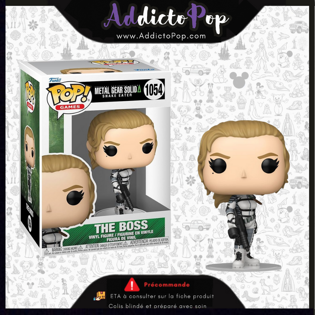 Funko Pop! Metal Gear Solid [1054] - The Boss – AddictoPop