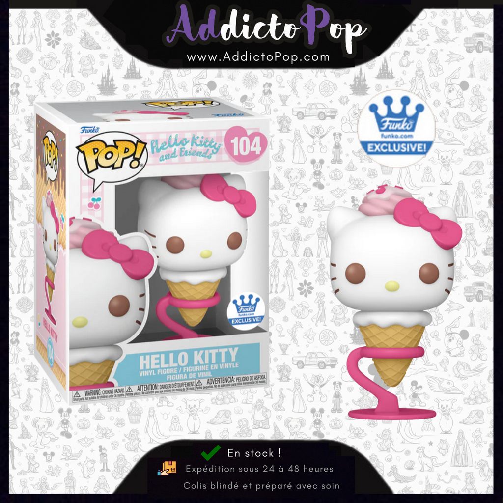 Funko Pop! Hello Kitty & Friends [104] - Hello Kitty As Ice Cream (Fun ...