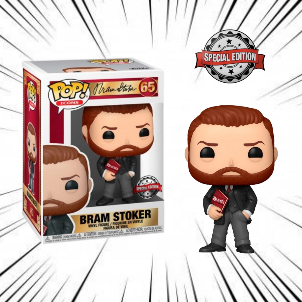 Funko Pop! Bram Stoker [65] - Bram Stoker with Book (Special Edition ...